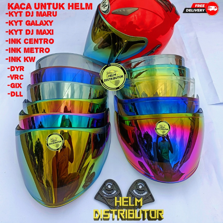 Jual KACA HELM INK CENTRO, KYT DJ MARU GALAXY DLL | Shopee Indonesia