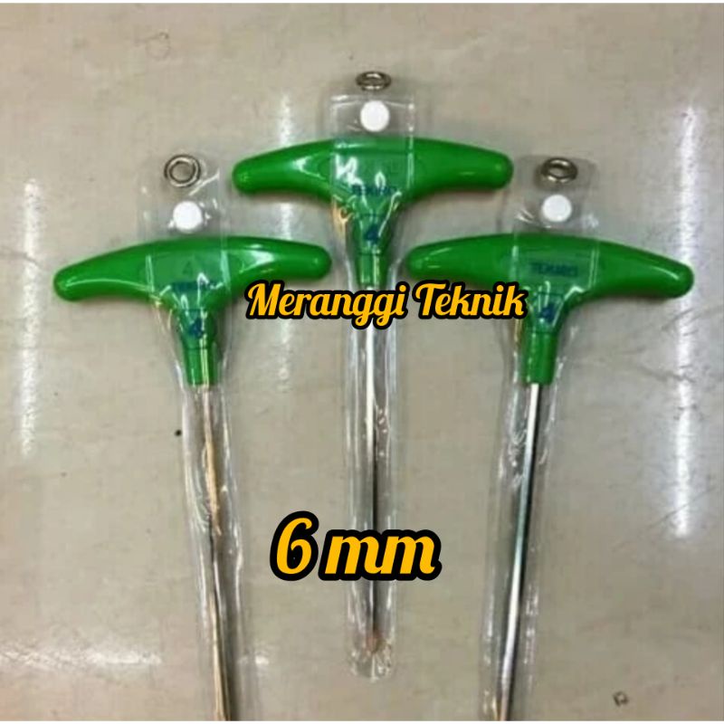 Jual Kunci L model T Kunci TL Tekiro ukuran 3 4 5 6 mm | Shopee Indonesia