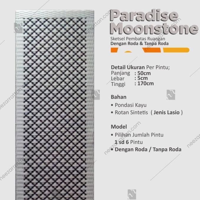 Jual Sketsel Pakai Roda, Pembatas Penyekat Partisi Ruangan Sintetis ...