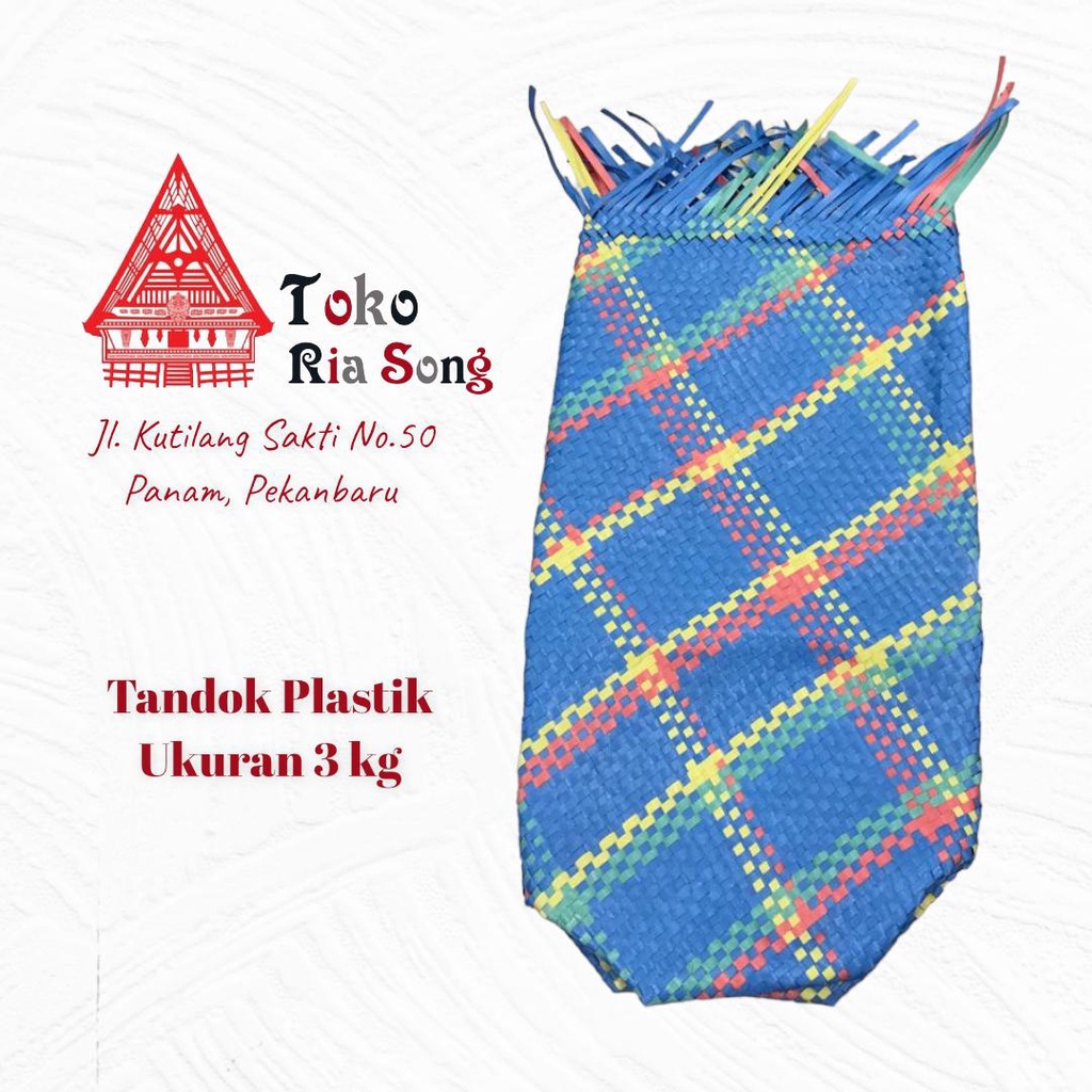 Jual Tandok Anyaman Plastik Pesta Batak Ukuran S = 2 - 3 kg (+/- L: 25 ...