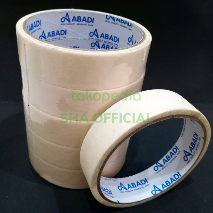 Jual Isolasi Kertas 1 Inch Selotip Solatip Masking Tape | Shopee Indonesia