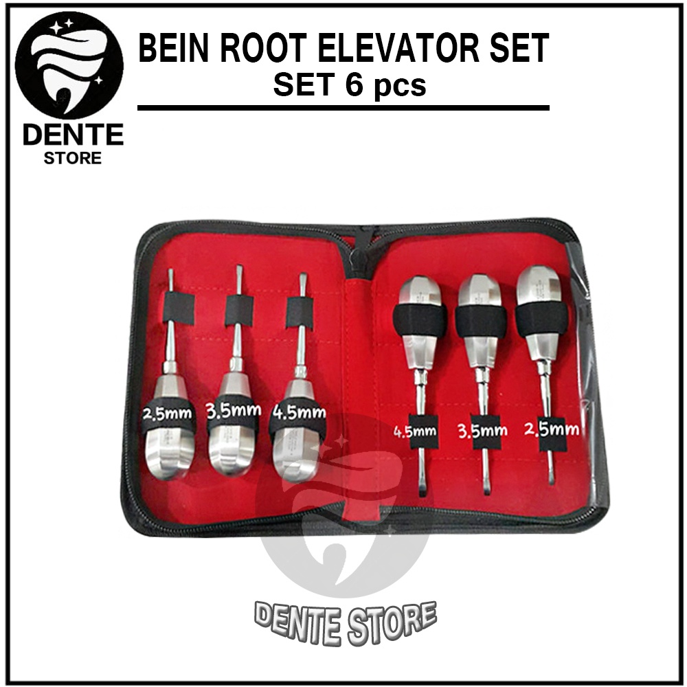 Jual BEIN / LUXATOR / ROOT ELEVATOR SET 6 PCS ( SCHEZHER GERMANY) | Shopee Indonesia