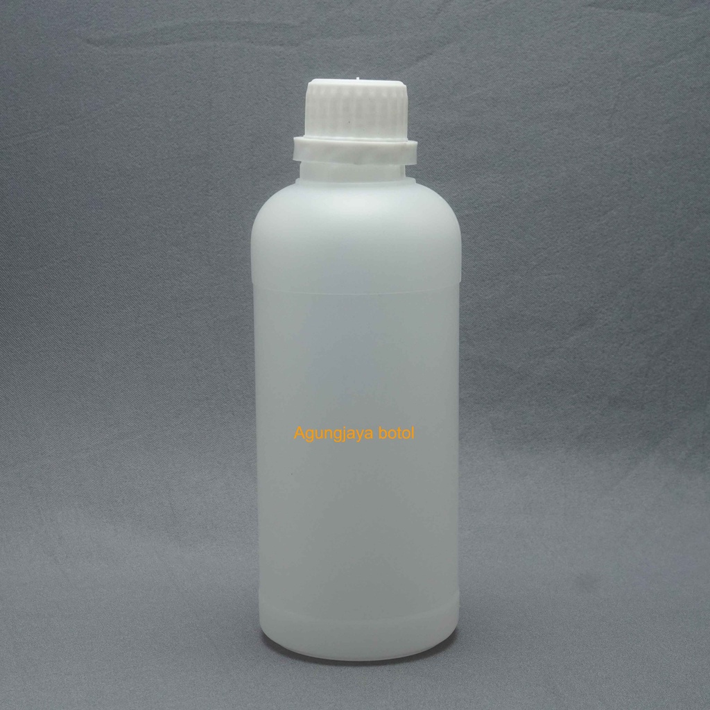 Jual Botol BL Bulat 500 Ml Natural Hdpe Neck 30 Set Spl/Botol Pupuk ...