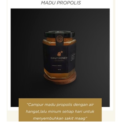 Jual Madu Propolis Daily Honey 350 gram | Shopee Indonesia