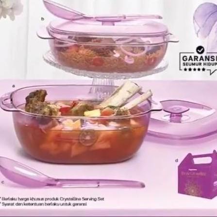 Jual Royale Crystalline Set Tupperware | Shopee Indonesia