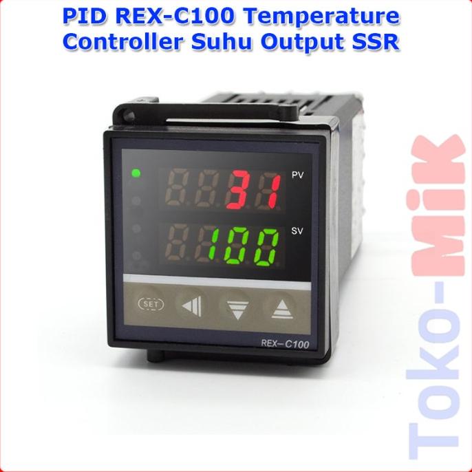 Jual PID REX-C100 REX C100 Temperature Controller Suhu Output SSR | Shopee Indonesia