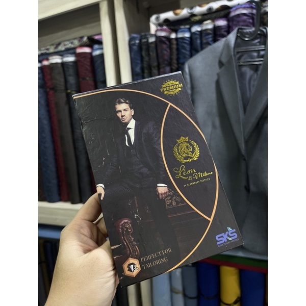 Jual Bahan Kain Jas dan Seragam LEON DI MILANO original premium ...