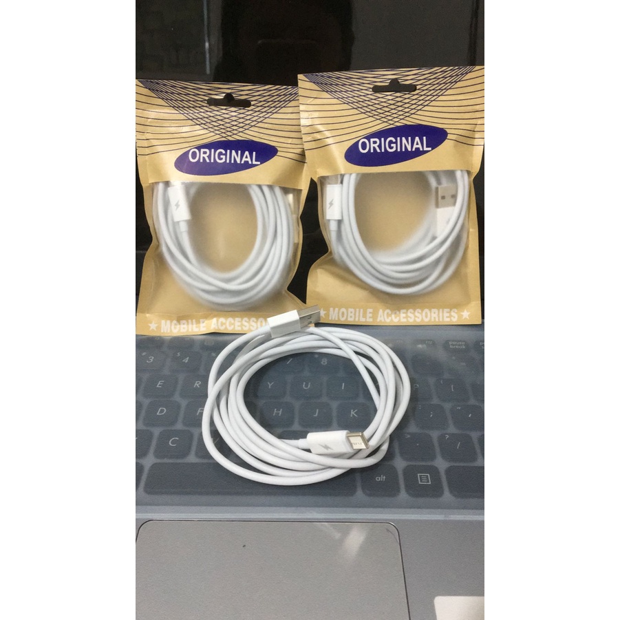 Jual Kabel data Type c panjang 1M 2M 3M / USB kabel to tipe c 1meter / 2meter / 3meter kabel ...