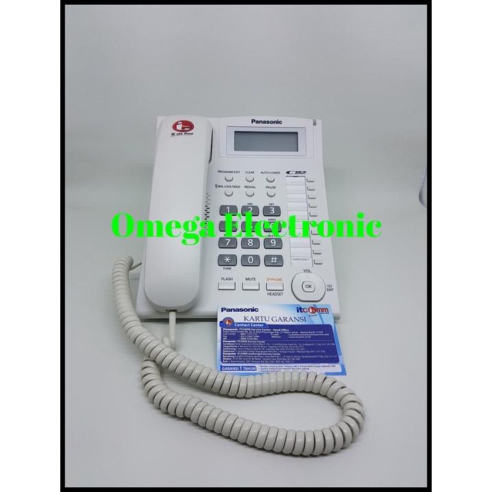 Jual Panasonic Kx-Ts880 - Telepon Rumah Kantor Single Line Telpon | Shopee Indonesia