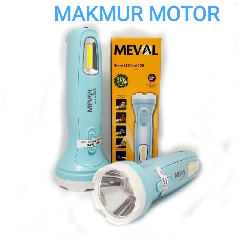 Jual MEVAL SENTER CHARGE EXTRA BRIGHT LED DUAL COB 3W MT2-01T dan MT2 ...