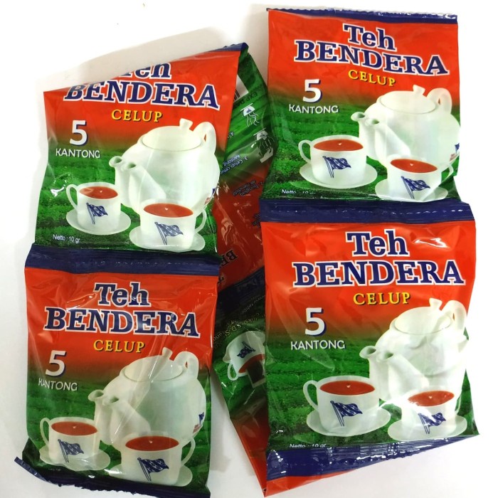 Jual Teh Bendera Celup Renceng (6 sachet x 5 kantong) | Shopee Indonesia