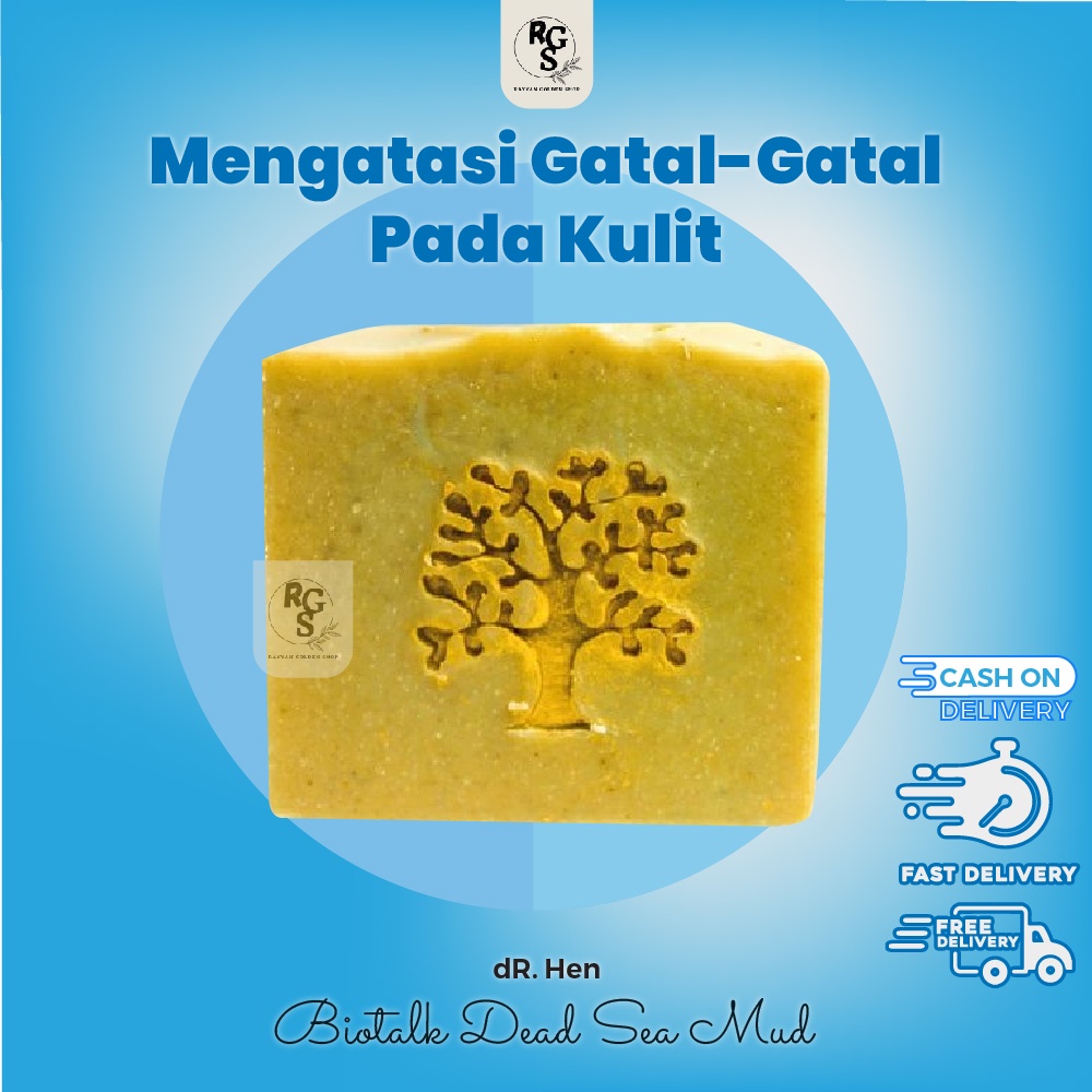 Jual Biotalk Dead Sea Mud Sabun Mandi Gatal Kulit Perawatan Tubuh ...