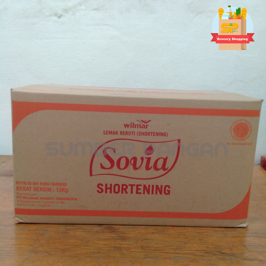 Jual SOVIA Mentega Putih / Shortening SOVIA 15kg/ SHORTENING SOVIA ...