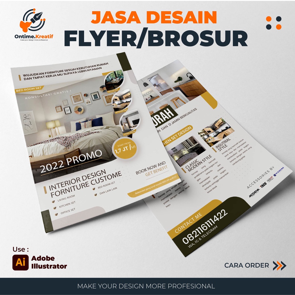 Jual JASA DESAIN GRAFIS, DESAIN FLYER, BROSUR, BROSUR LIPAT, POSTER ...