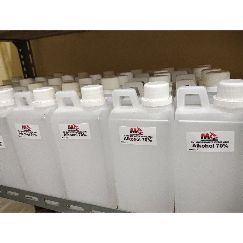Jual etanol / alkohol 70% 1 liter | Shopee Indonesia