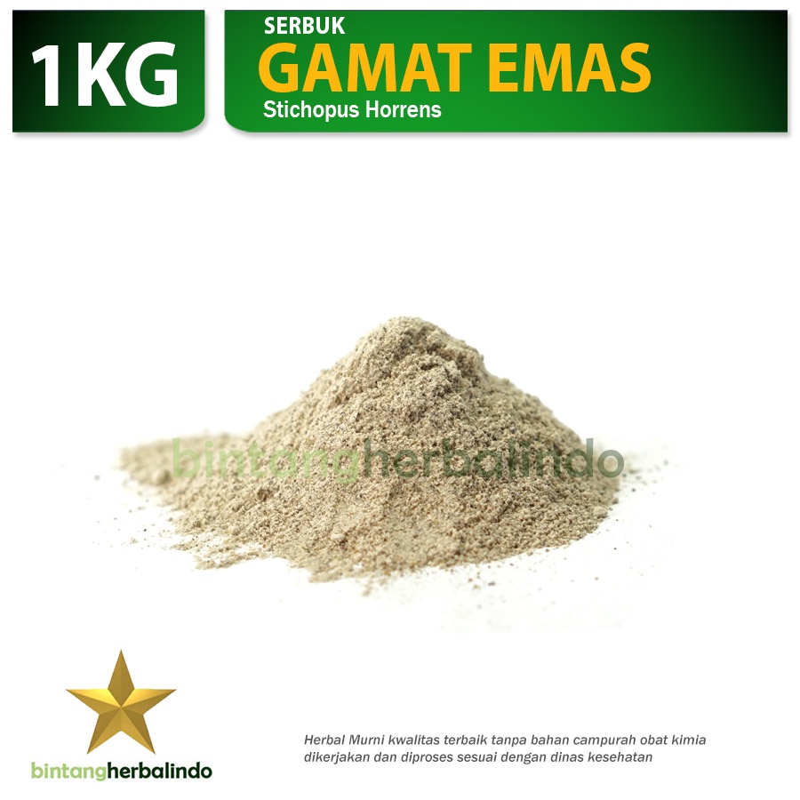 Jual Serbuk Herbal GAMAT EMAS Pembangkit Libido Kelenjar Getah Bening ...