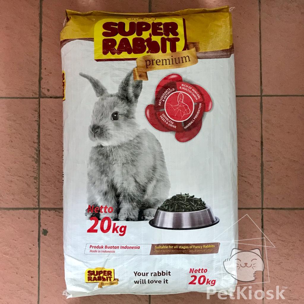 Jual Super Rabbit Premium 20 Kg All Stage / Makanan Pakan Pellet ...