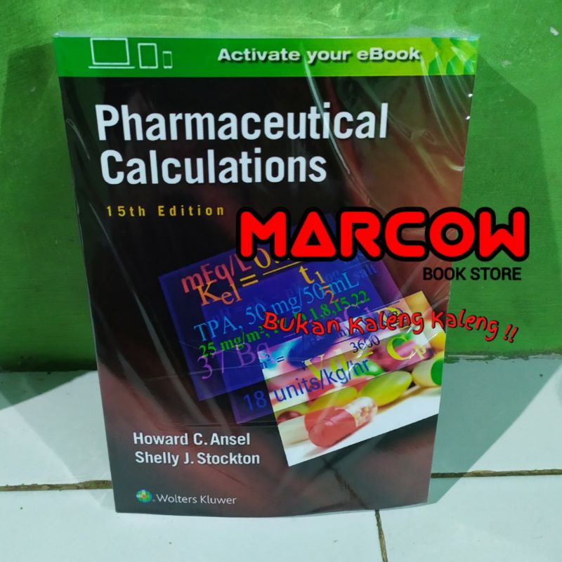 Jual Buku Pharmaceutical Calculations 15th Edition by Howard Ansel | Shopee Indonesia