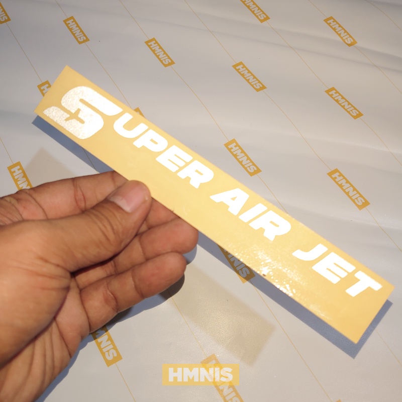 Jual Sticker Super AirJet Logo, Sticker Maskapai Super Air Jet, Cutting ...