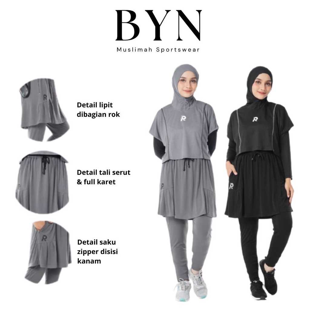 Jual ROK CELANA SPORT WANITA BAJU OLAHRAGA MUSLIMAH - Rocella Rok ...