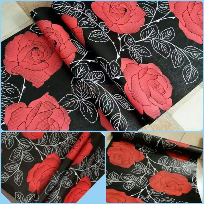 Jual Wallpaper Dinding Motif Hitam Wallpaper Dinding Hitam Wallpaper ...