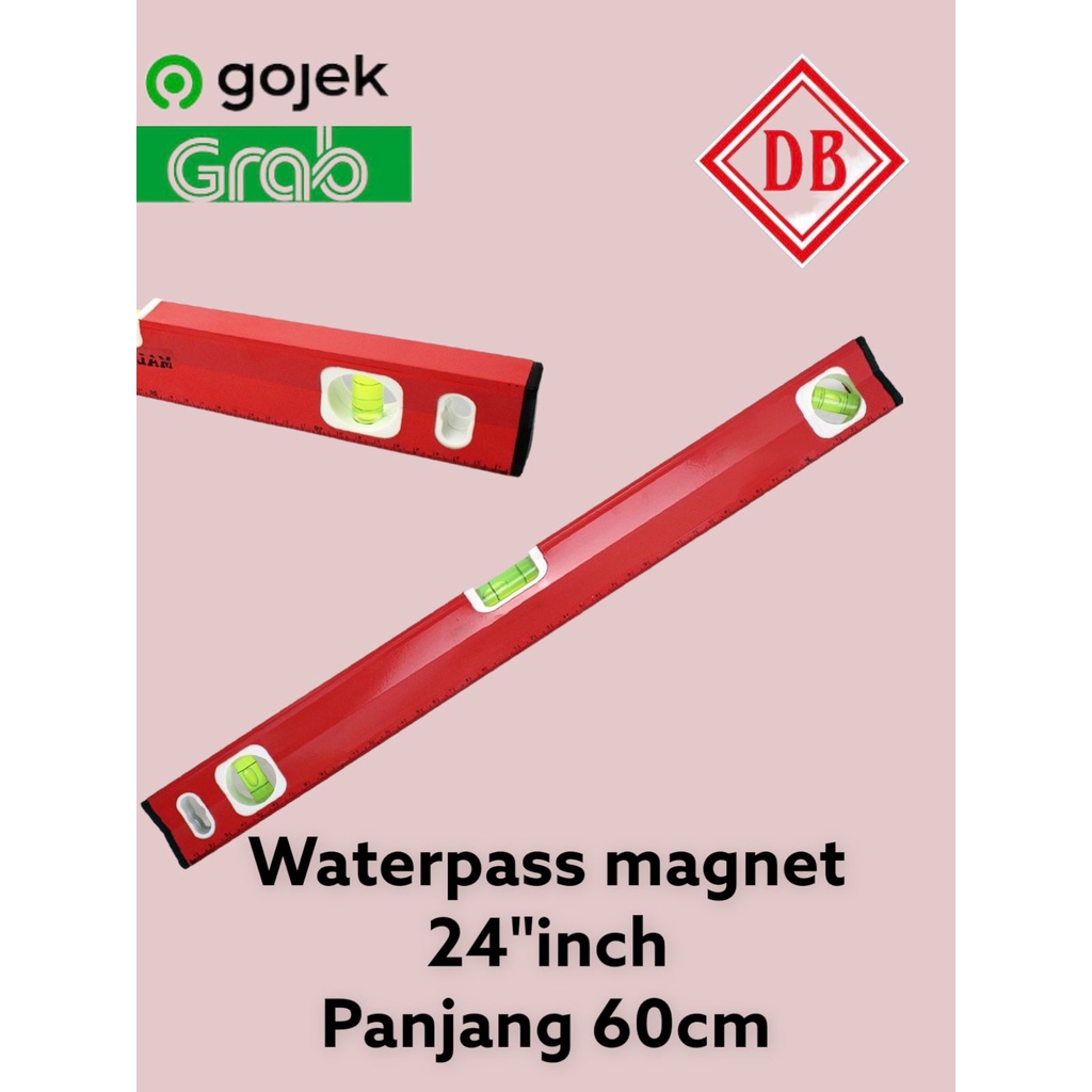 Jual DB WATERPASS MAGNET PANJANG 60cm/WATERPAS | Shopee Indonesia
