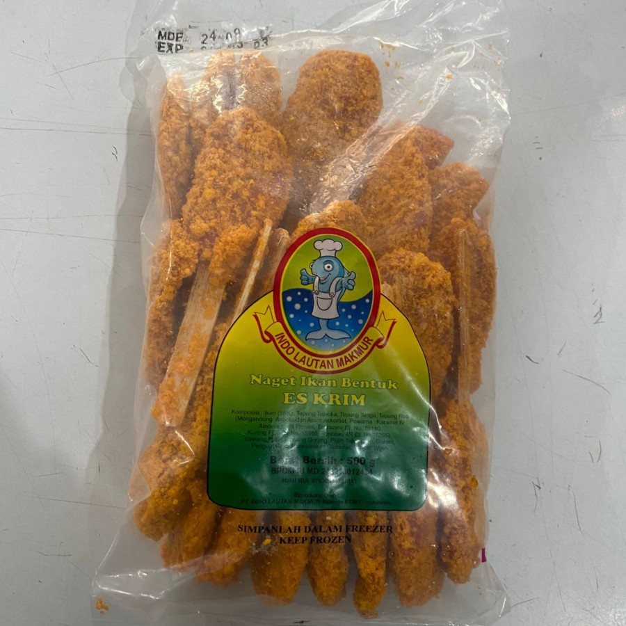Jual ILM Nugget Ikan Bentuk Es Krim 500 Gram | Shopee Indonesia
