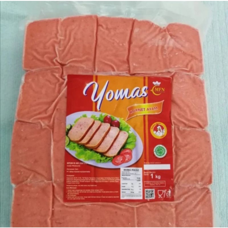 Jual Yomas Kornet ayam 1kg | Shopee Indonesia