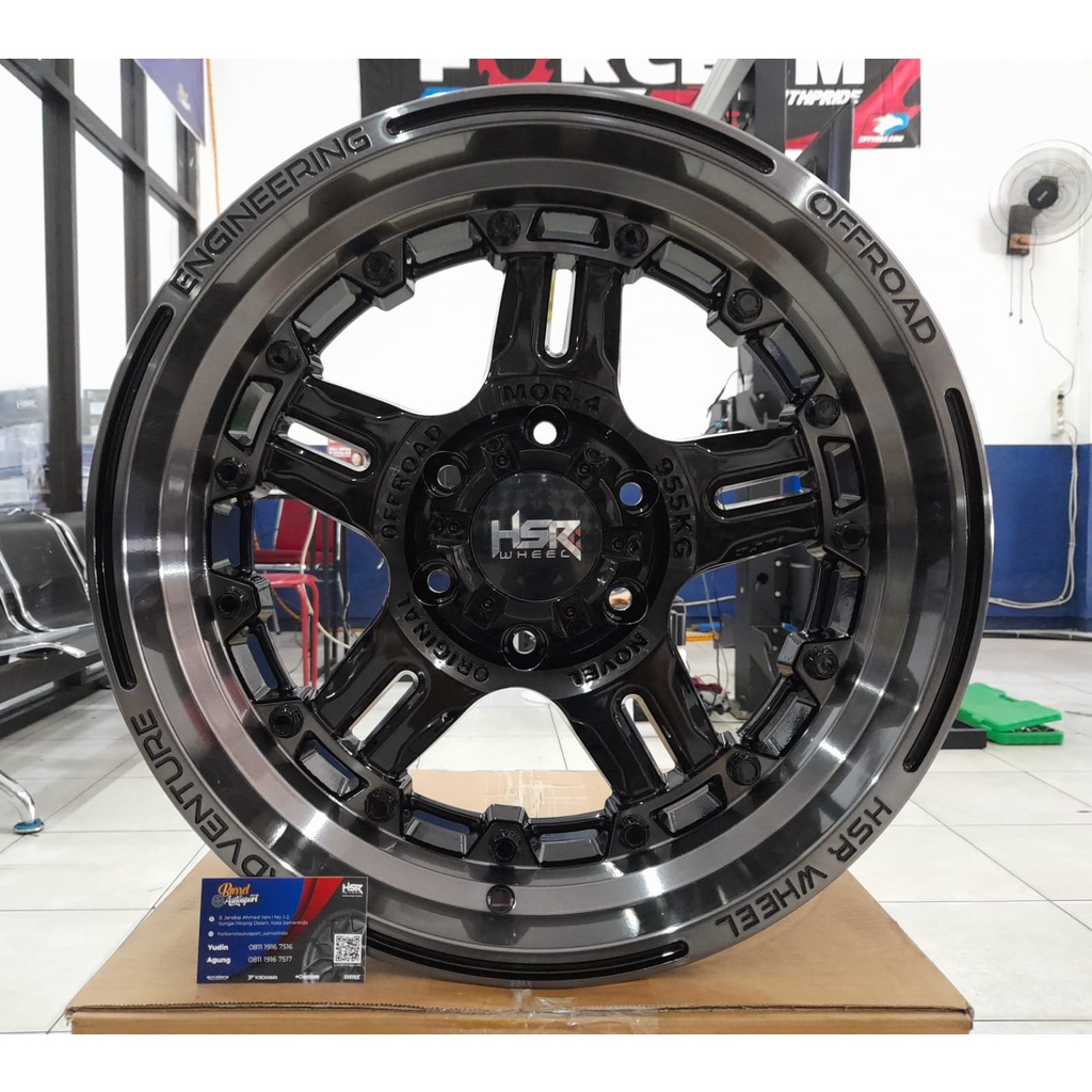 Jual Velg Original Hsr Hanggira Ring 18 Pcd 6X139,7 Lebar 9 ET 20 untuk Pajero Fortuner | Shopee ...