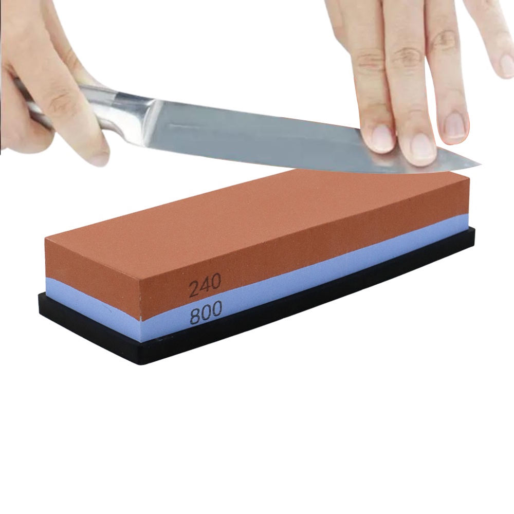 Jual Batu Balok Pengasah Pisau Whetstone Knife Sharpener | Shopee Indonesia