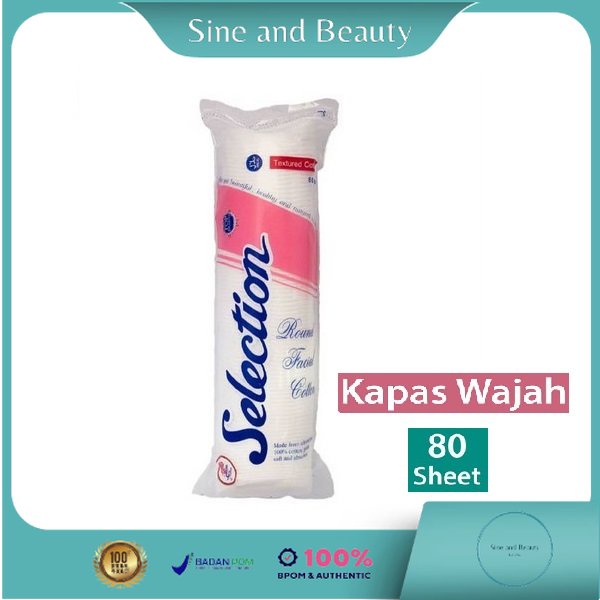 Jual Kapas Selection Round 80's / Special Round Face Cotton - 80's ...