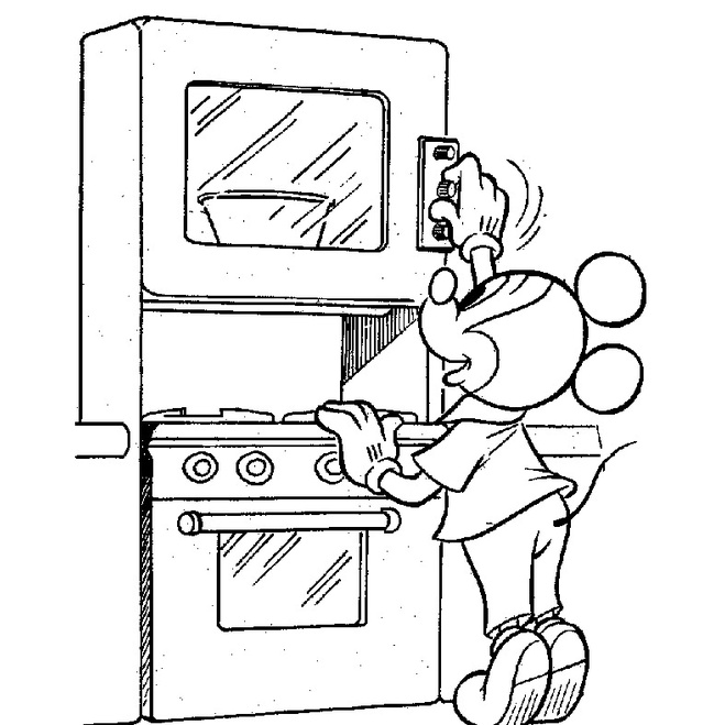 Jual Gambar Sketsa Mewarnai / Mickey Mouse / Part 1 / Gambar Sketsa ...