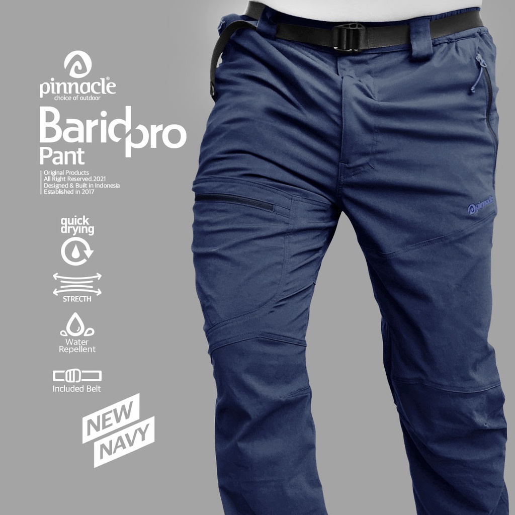 Jual Pinnacle Pro Official Barid Pro Hike Pant - Navy | Shopee Indonesia
