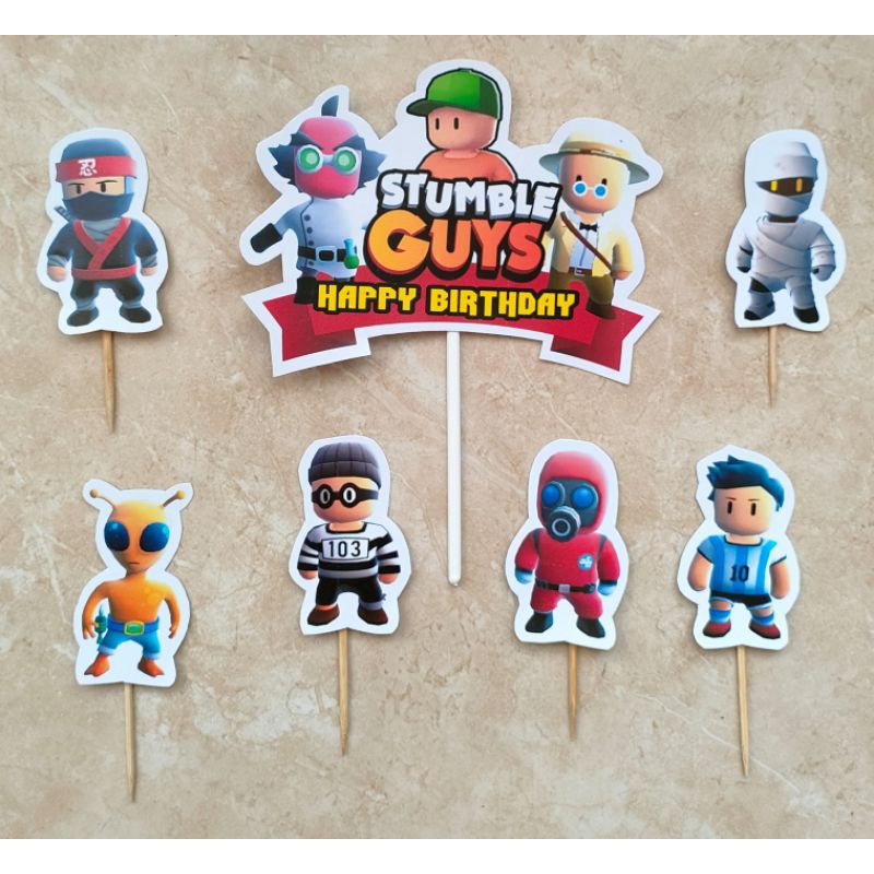 Jual topper toper hiasan tusukan kue cake nasi tumpeng ulang tahun ...