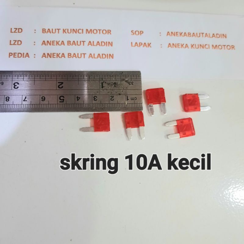 Jual skring 10A kecil isi 15pcs | Shopee Indonesia