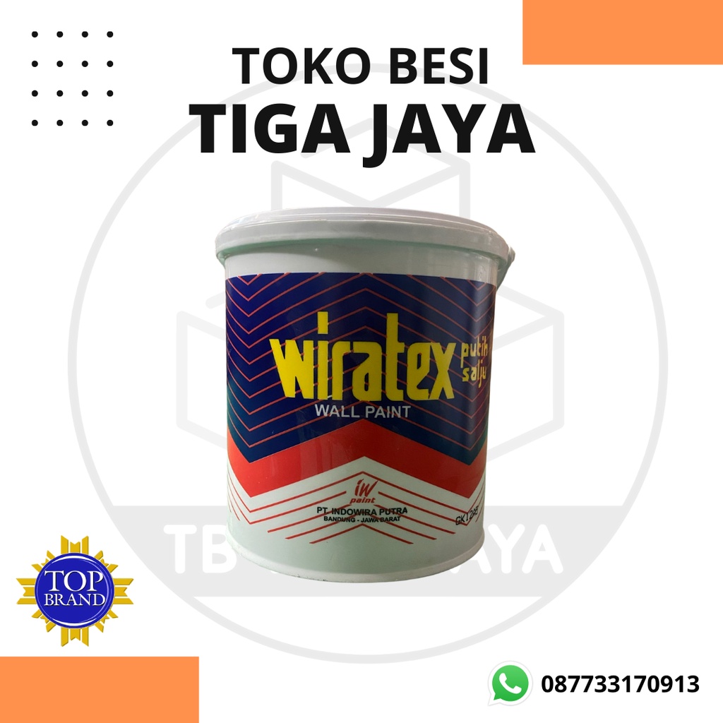 Jual cat tembok wiratex 5kg | Shopee Indonesia