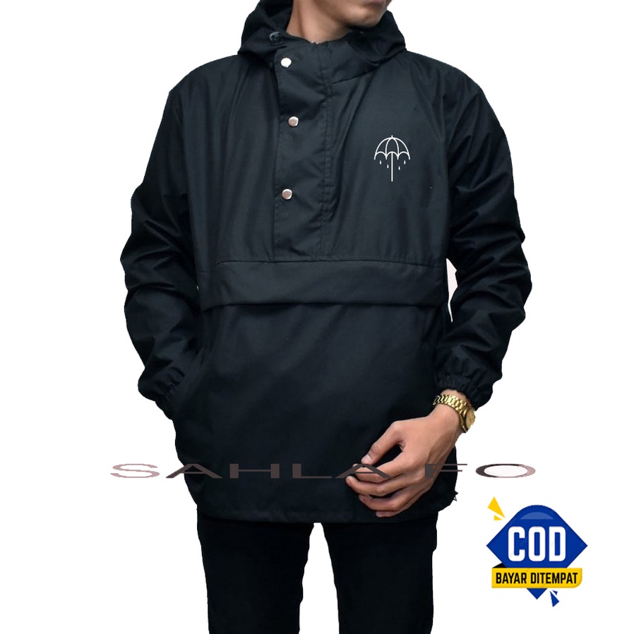 Jual BMTH Jaket Parasut Outdor Pria dan Wanita Jaket Caugle Anti Air ...