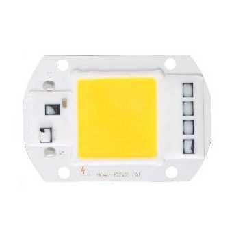 Jual Chip Lampu COB LED Floodlight Spotlight 220V 50W 3000~3500K Warm ...