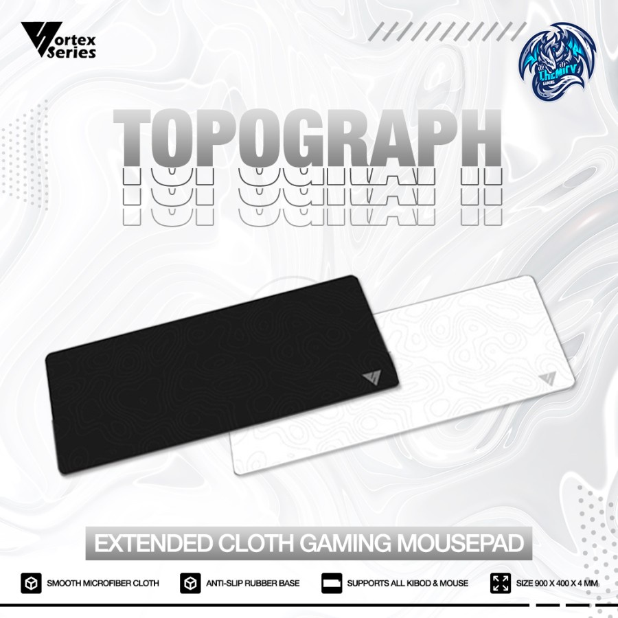 Jual Vortex Series Topograph Cloth Gaming Mousepad | Shopee Indonesia