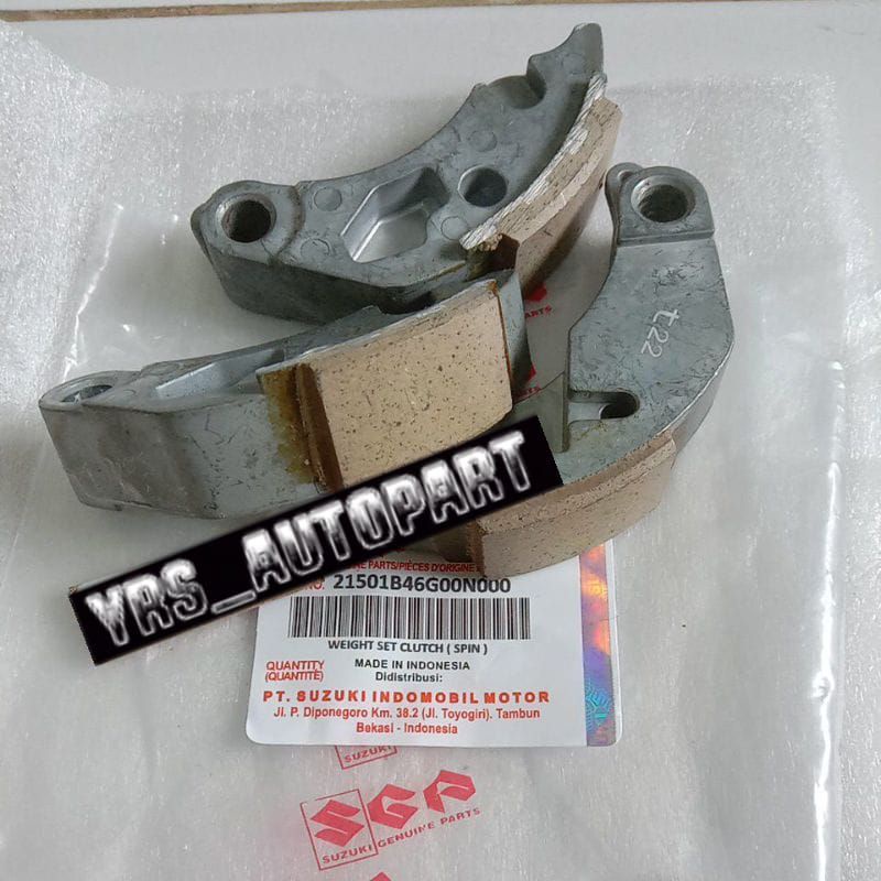 Jual Kampas Ganda Spin 125 Skywave 125 Skydrive 125 Hayate Ori SGP | Shopee Indonesia