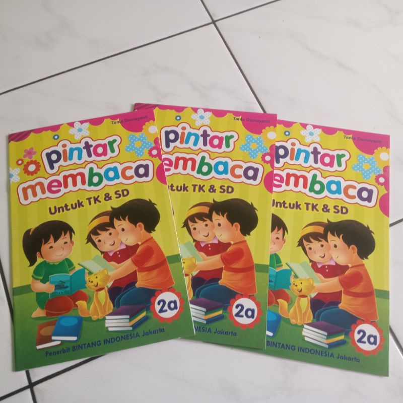 Jual Buku Pintar Membaca Untuk TK SD Bagian 2A - Buku Belajar Membaca ...