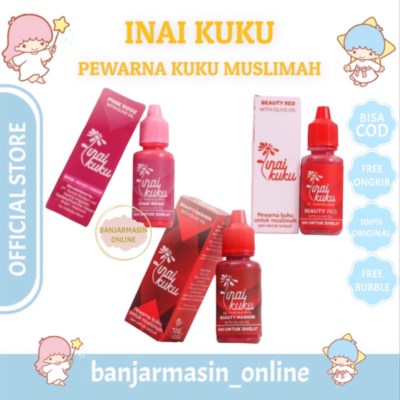 Jual INAI KUKU Pacar Pewarna Kuku BPOM & Halal Inai Kuku | Shopee Indonesia