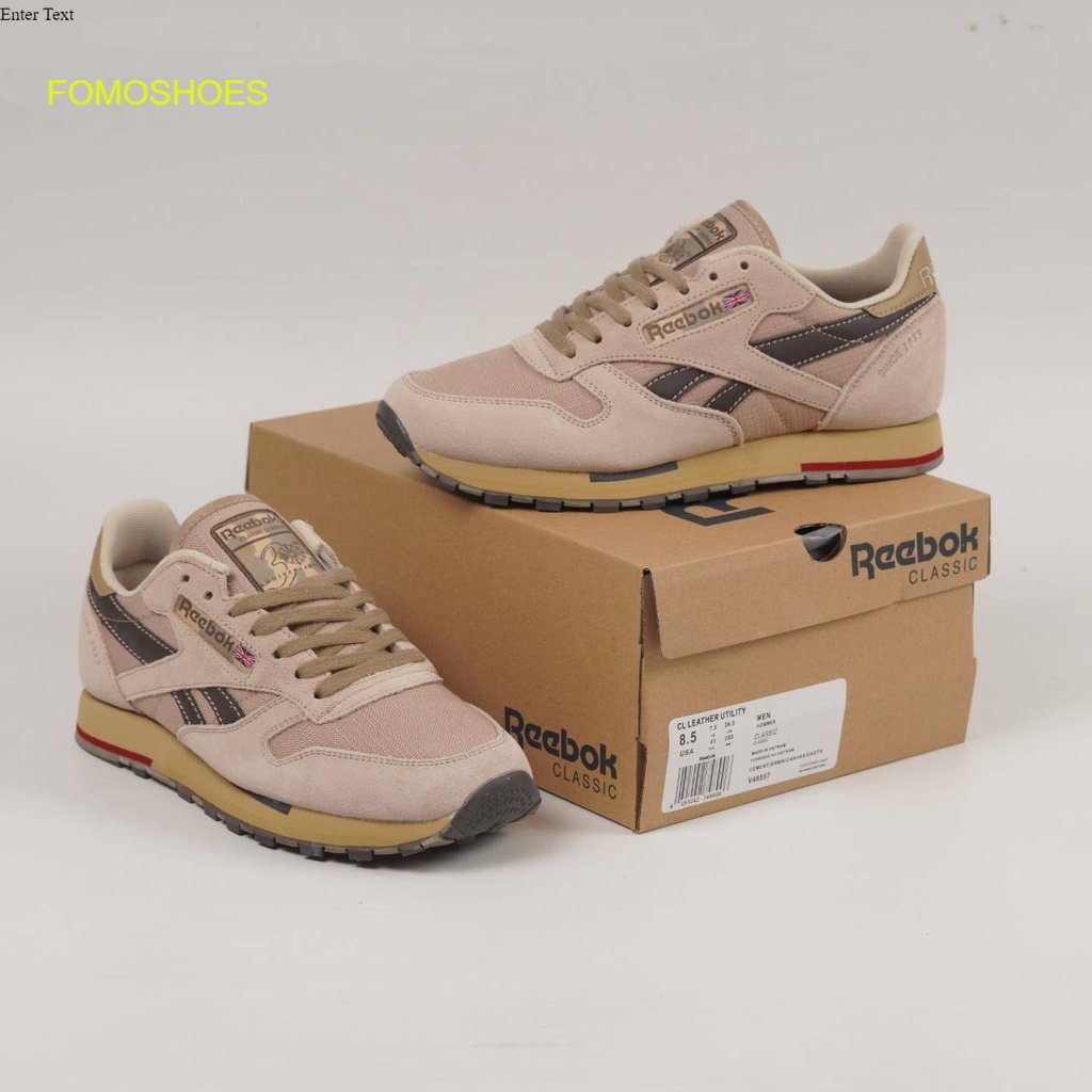 Jual Sepatu Reebok Classic Leather Utility Brown | Shopee Indonesia