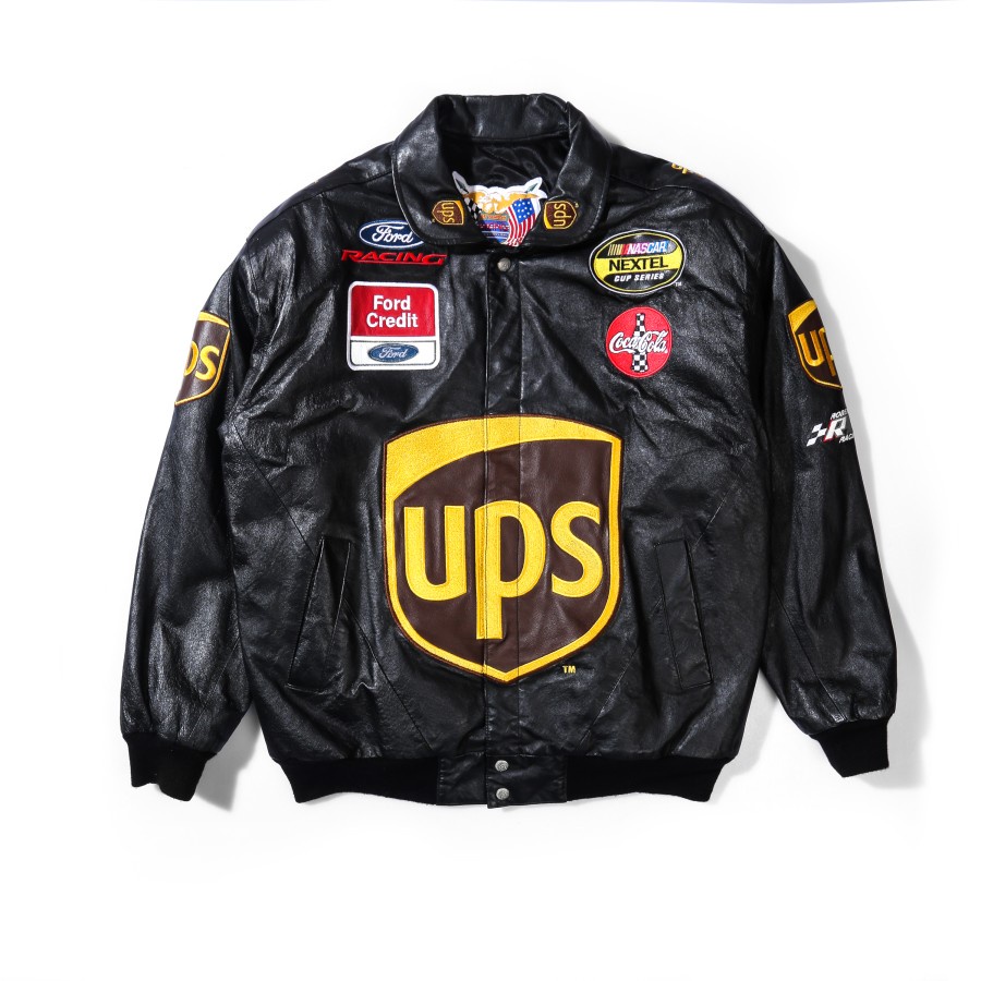 Jual Jacket Vintage Nascar Ups Full Leather Limited By Jeff Hamilton ...
