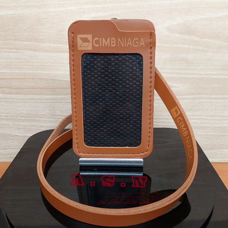 Jual Id Card Kulit Cimb Niaga Id Card Kulit CimbNiaga | Shopee Indonesia