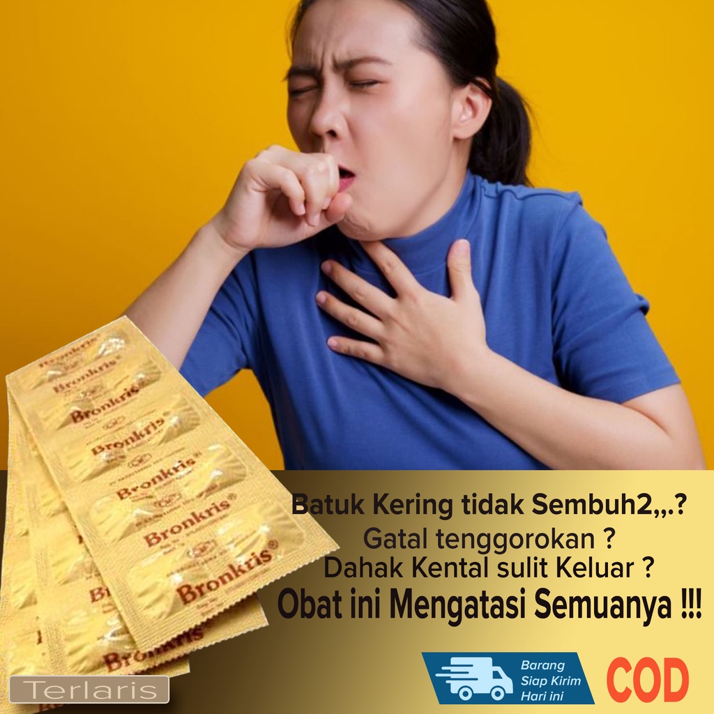 Jual Obat Batuk Kering Gatal tenggorokan AMPUH Mengencerkan dahak ...