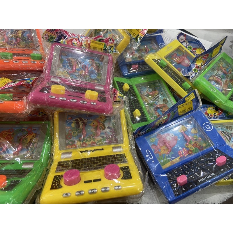 Jual mainan anak game bot gamebot gimbot air jadul model laptop ...