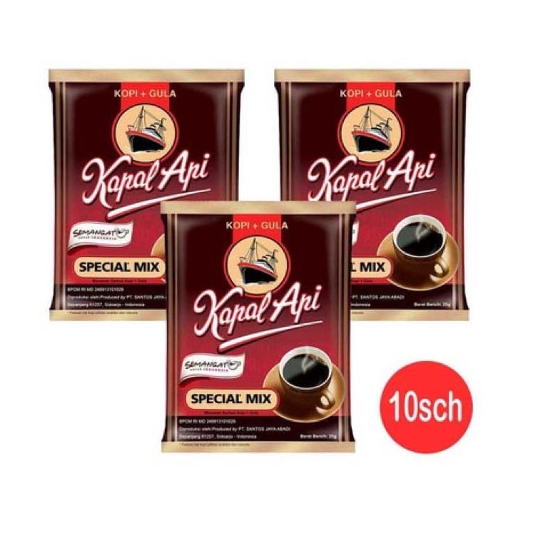 Jual IdK0w0V--ISI 10 pcs Kopi Kapal Api Special Mix 25 gr RENCENG ( isi ...
