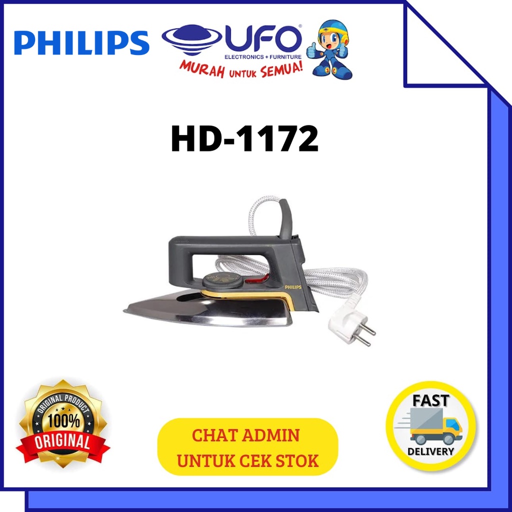 Jual PHILIPS HD-1172 SETRIKA PHILIPS | Shopee Indonesia