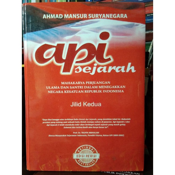 Jual API SEJARAH : Jilid 2 ( Hard Cover) Ahmad Mansur Suryanegara ...